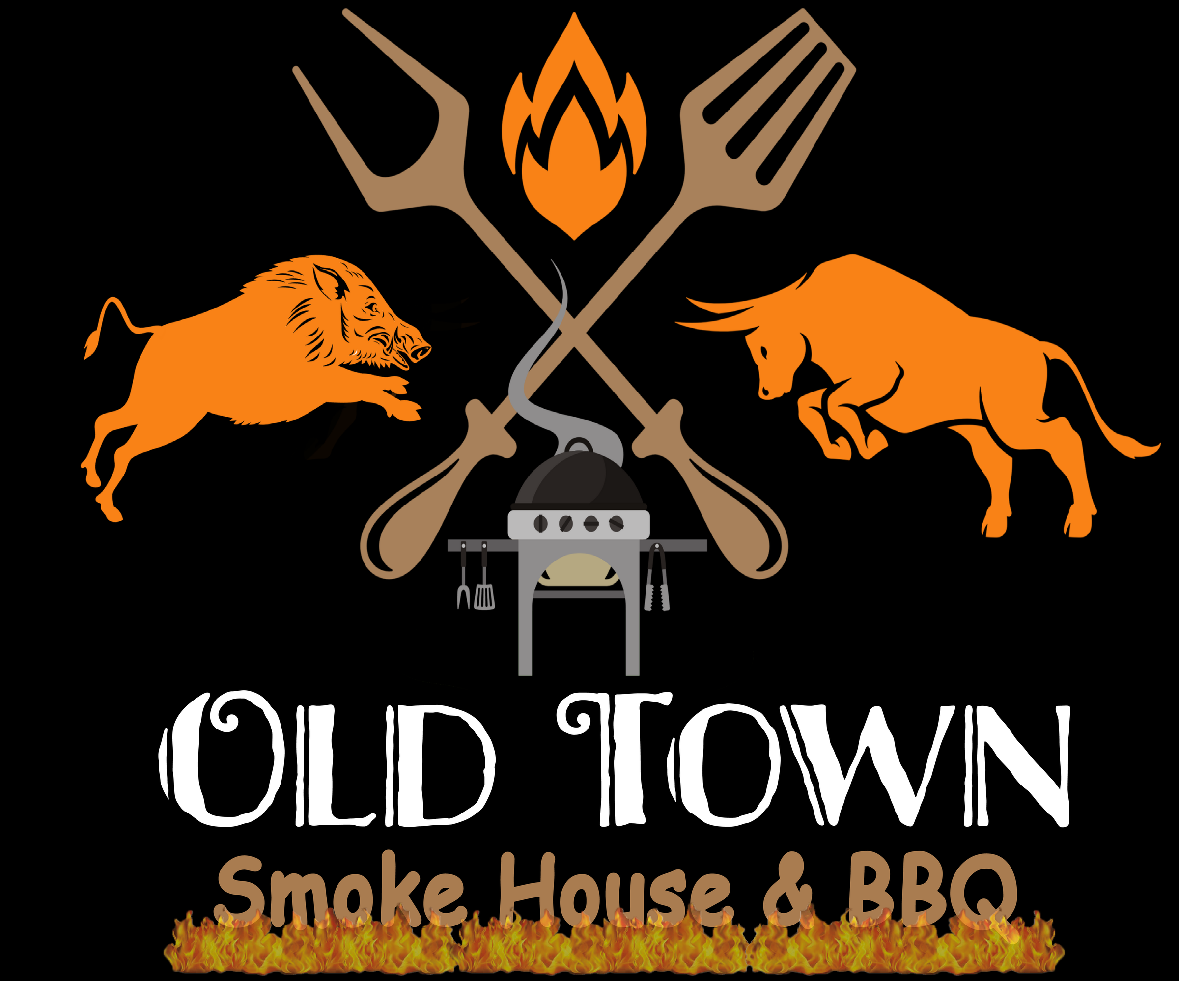 Old Town Smoke House & BBQ logo